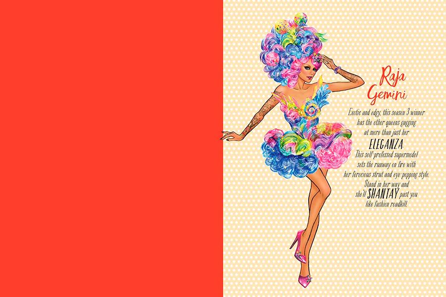 RuPaul's Drag Race: Paper Doll Book - RuPaul | Science Fiction Bokhandeln