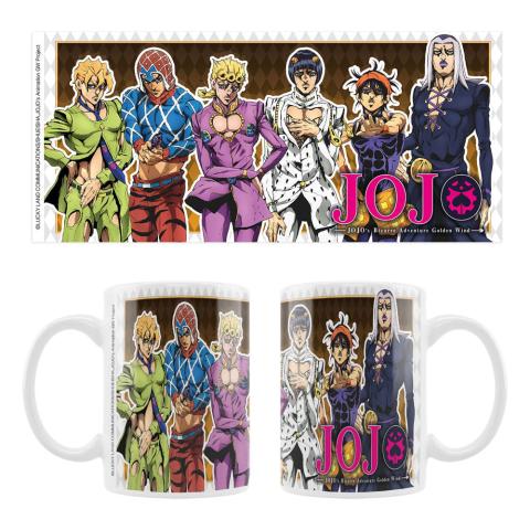 JoJo´s Bizarre Adventure Golden Wind Characters Mug 320 ml - Sakami ...