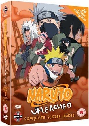 Naruto Unleashed Complete Series 3 - Manga Video (Del 3 i Naruto ...